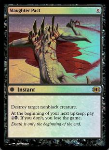 Slaughter Pact, Future Sight (FUT) *foil* – Cardhoarder MTGO