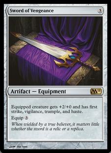 Sword of Vengeance, Magic 2011 (M11) – Cardhoarder MTGO