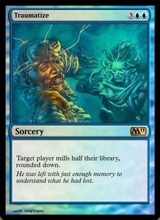 Traumatize, Magic 2011 (M11) *foil* – Cardhoarder MTGO