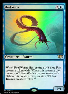 Reef Worm, Commander (2014 Edition) (C14) *foil* – Cardhoarder MTGO