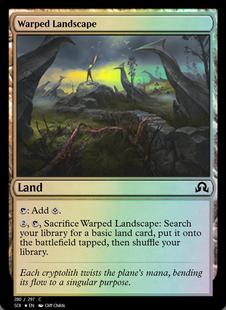 Warped Landscape, Shadows over Innistrad (SOI) *foil* – Cardhoarder MTGO
