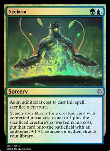 Neoform, War of the Spark (WAR) *foil* – Cardhoarder MTGO