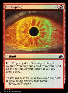 Fire Prophecy, Ikoria: Lair of Behemoths (IKO) *foil* – Cardhoarder MTGO