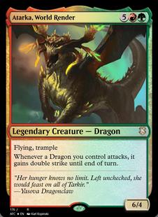 Atarka, World Render, Adventures in the Forgotten Realms Commander (AFC ...